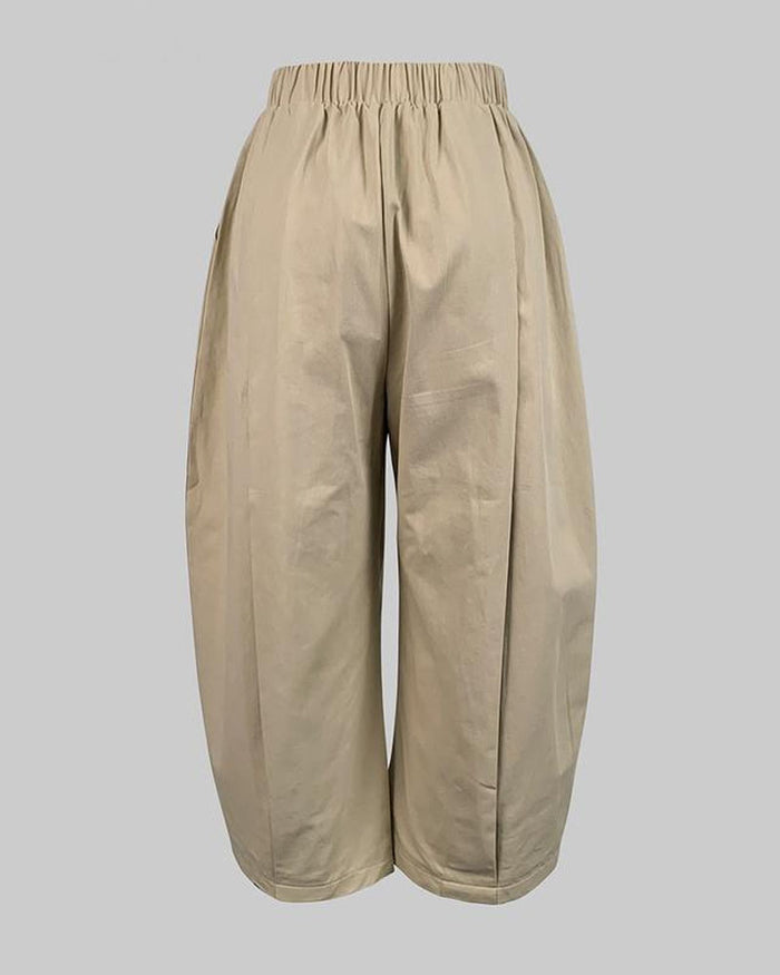 Cropped Capri Pants